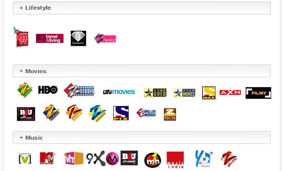 Dish tv DTH: Dish TV Channel List